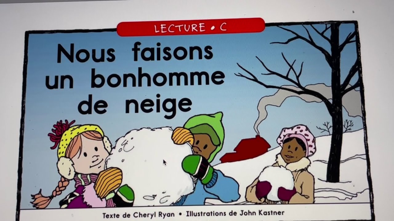 French Bilingual Storytime with Mary Jane: The Snowman - YouTube