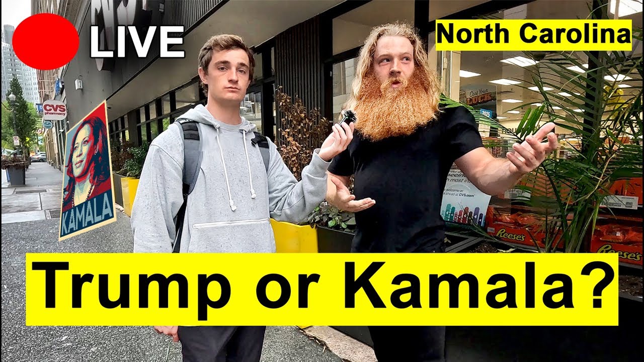 IRL Asking Swing State Voters who they are voting for | North Carolina ...