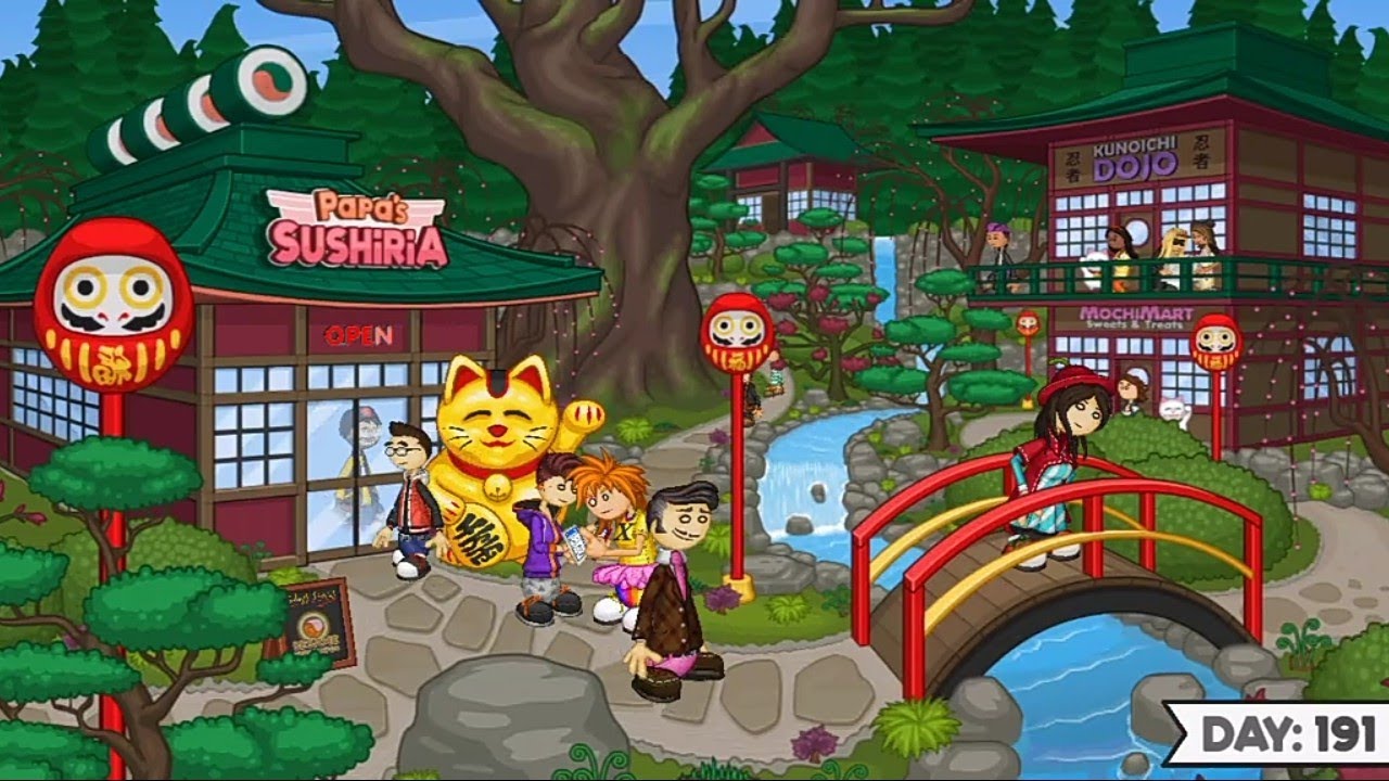 🧧 Papa's Sushiria To Go! 🍣 |Day 191| (Rank 125) - YouTube
