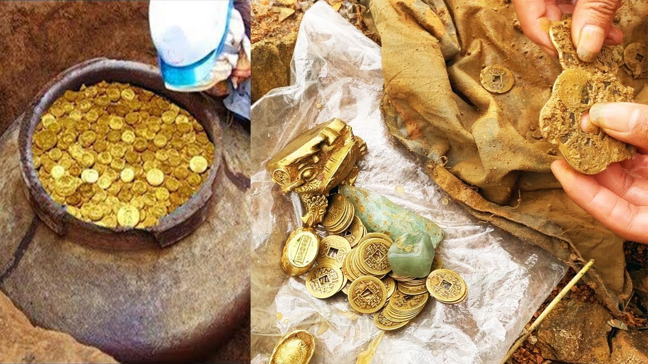 Treasure Hunting! Digging up for Treasure worth million dollar - YouTube