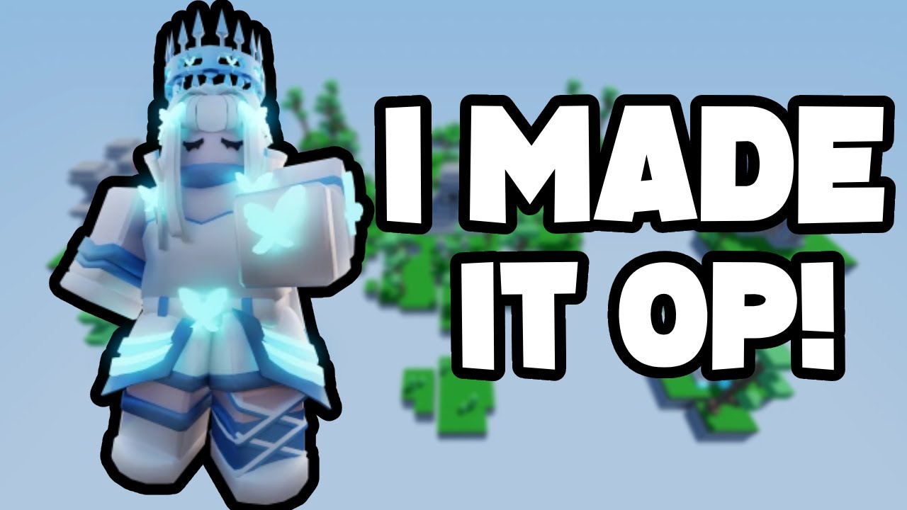 Making Aery Op Roblox Bedwars Youtube