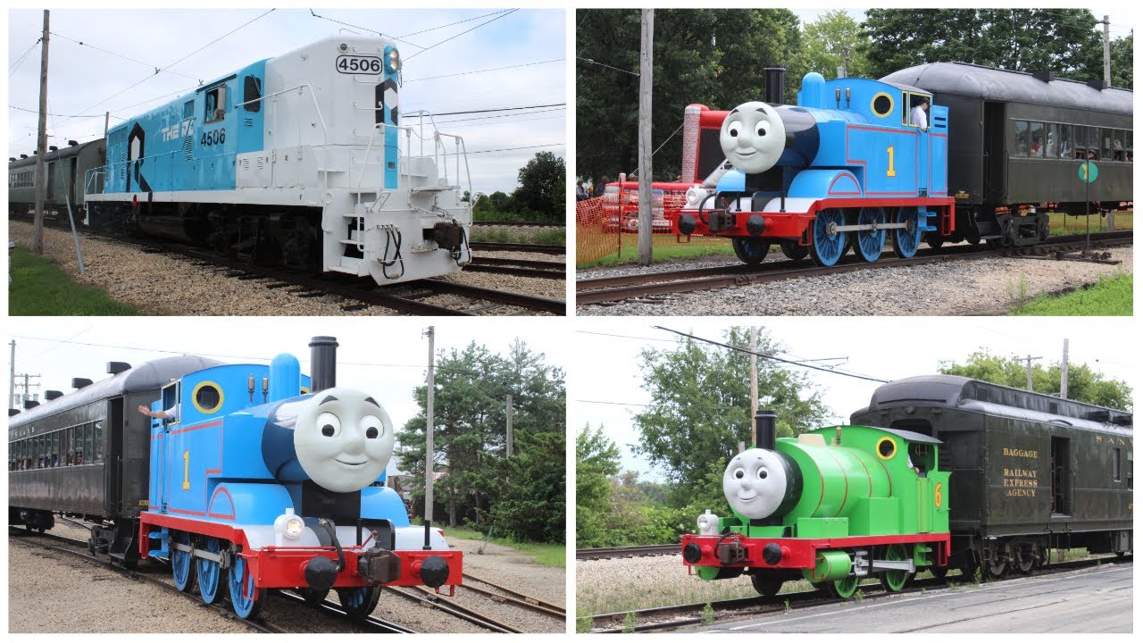 A Day Out with Thomas at the Illinois Railway Museum - YouTube