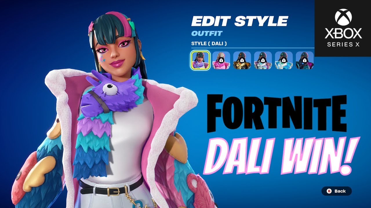 FORTNITE DALI WIN ! XBOX CHAPTER 5 SEASON 4 - YouTube