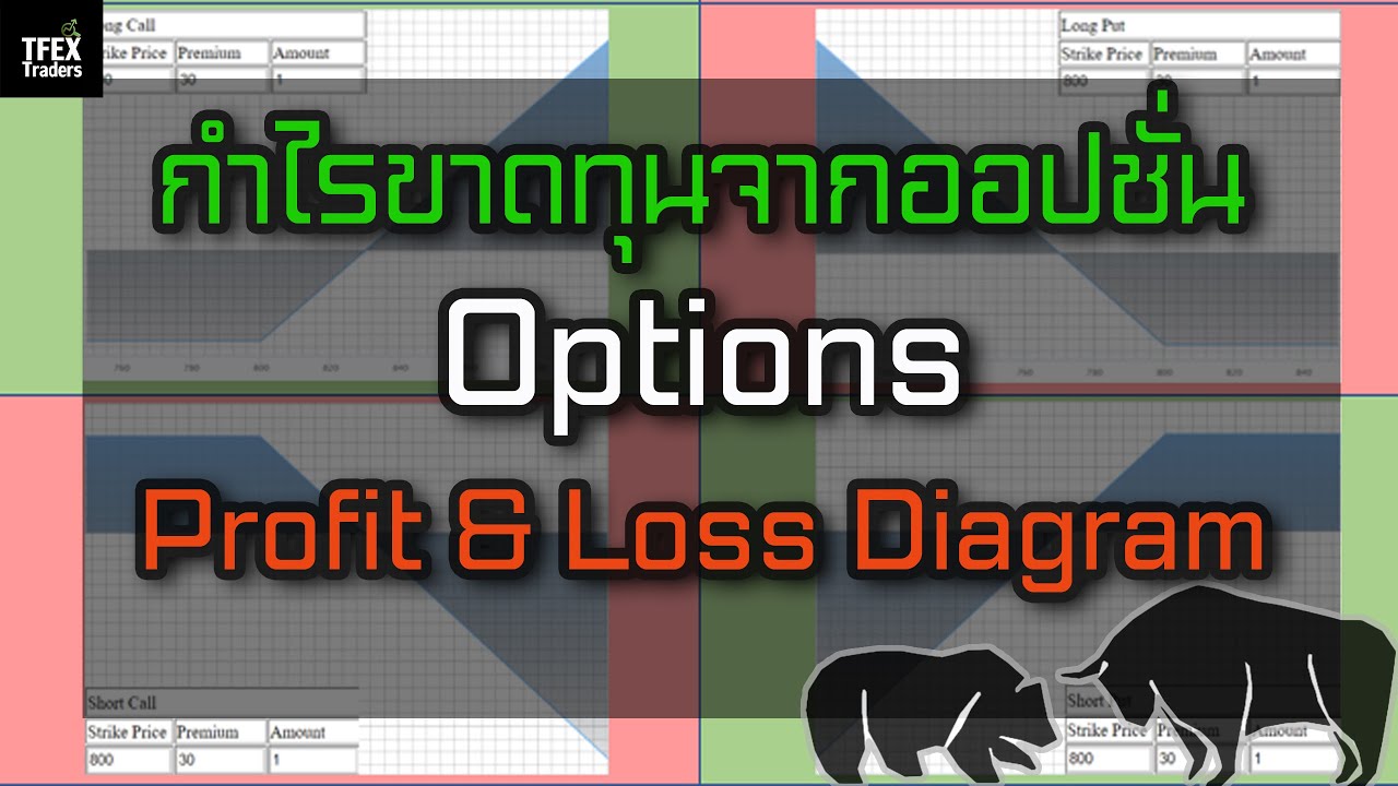 เข้าใจการทำกำไรและขาดทุนของออปชั่นด้วย Options Profit & Loss Diagram ...