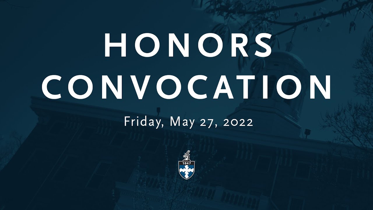 Honors Convocation - Austin Segrest - Door to Remain: Community in ...