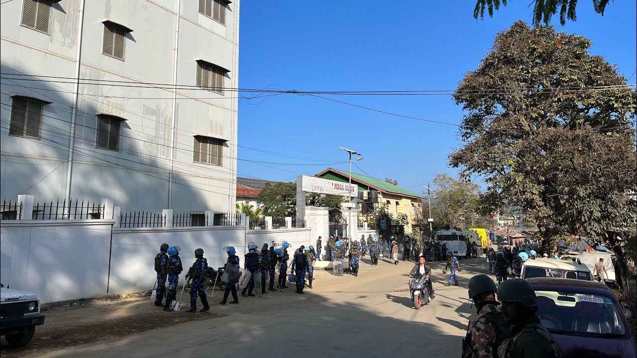 Arrival of the Kuki Zo martyrs in KUKILAND - YouTube