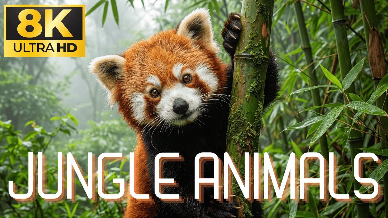 8K Wildlife World – Wild Animals in Stunning Ultra HD - YouTube