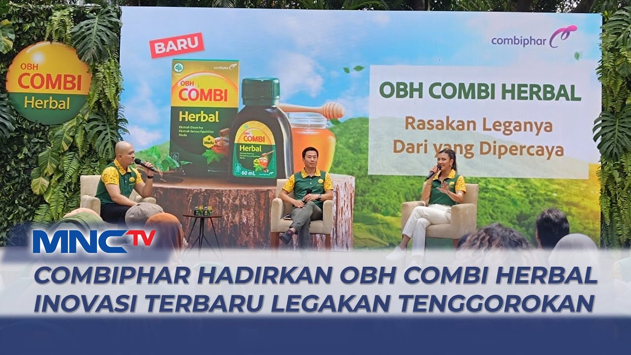 Combiphar Hadirkan OBH Combi Herbal Inovasi Terbaru Legakan Tenggorokan ...
