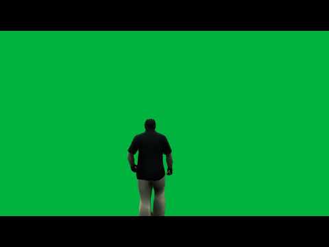 Grand Theft Auto: San Andreas CJ Walking Green Screen Template