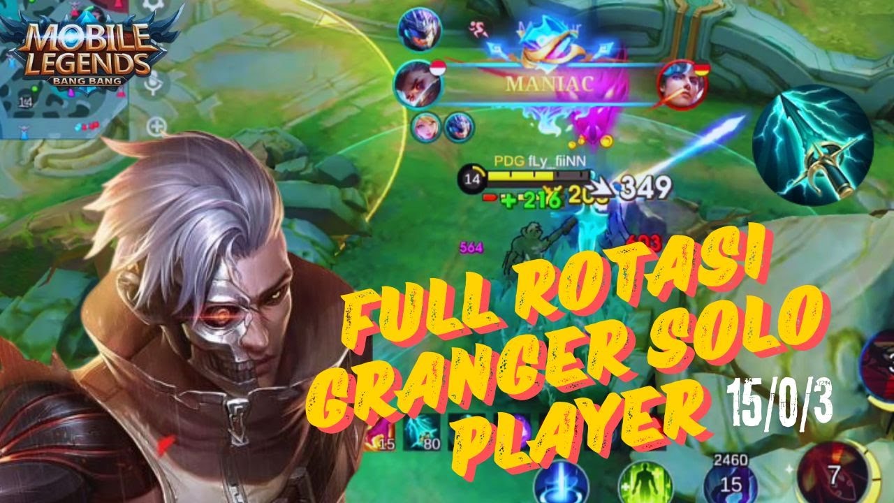 HERO GRANGER,,!! CARA MAIN GRANGER SNOWBALL, GRANGER JUNGLER ...