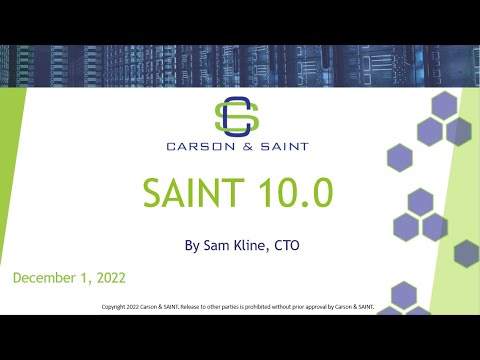 SAINT 10: New Year, New SAINT, New Look! - YouTube