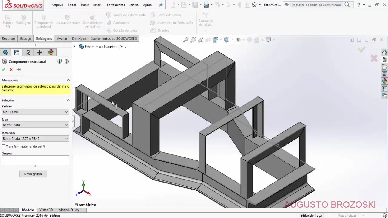 Solidworks Blower Exaustor Parte 04 de 07 - YouTube