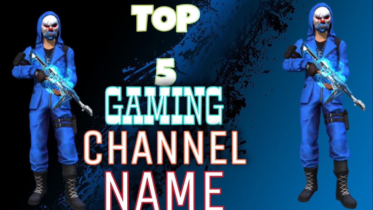 TOP 5 unique gaming channel names for new youtubers 🙏👍 - YouTube
