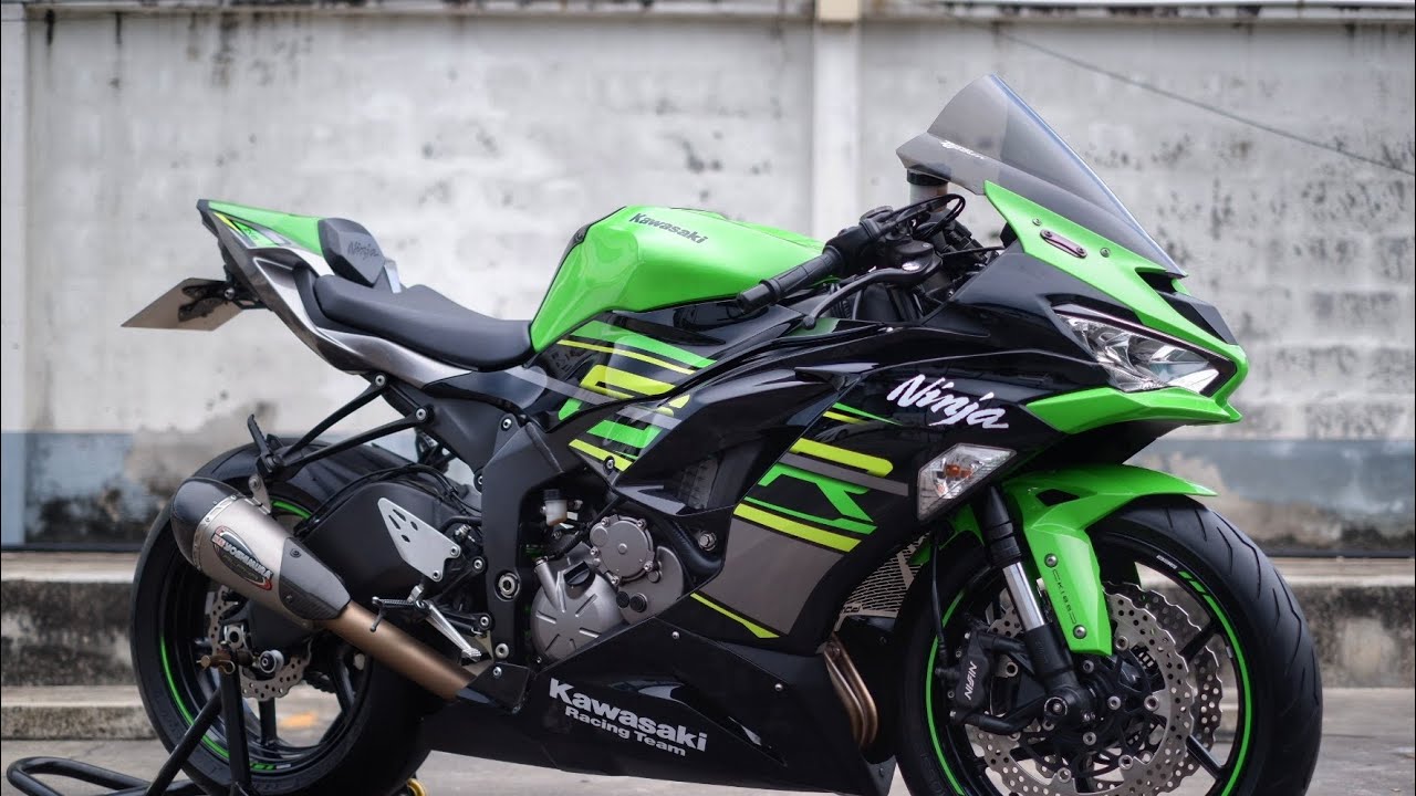 Kawasaki ZX6-R ปี 2020 ABS ท่อแท้ อย่าแทร้ 🤣🤣 - YouTube