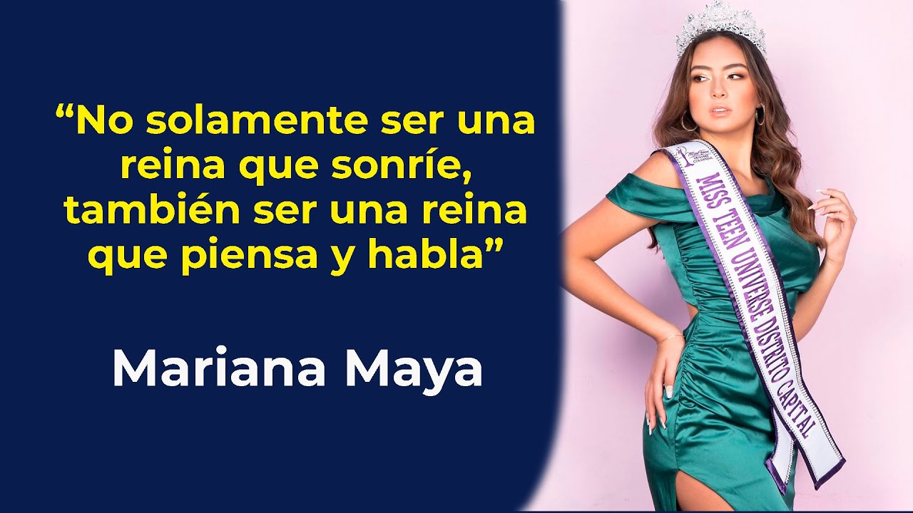 Mariana Maya, Miss Teen Universe Distrito Capital: De la adversidad a ...