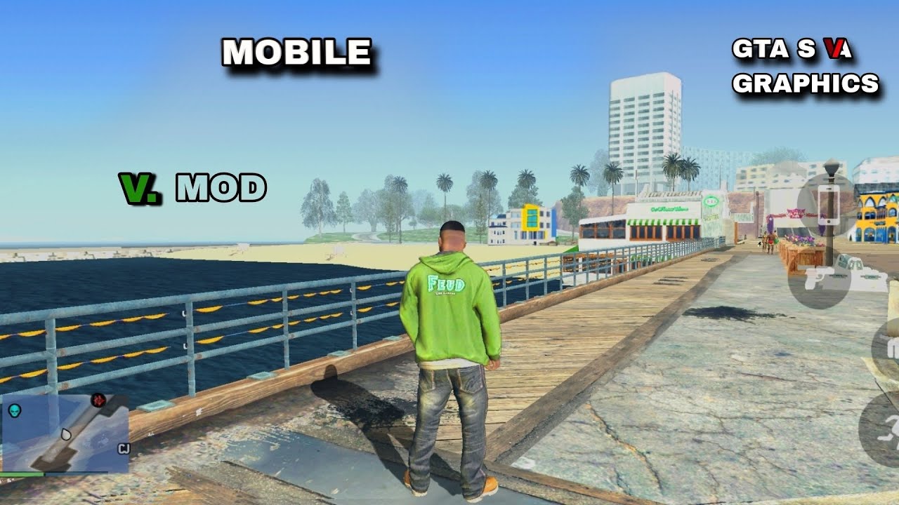 GTA San Andreas v2 - GTA 5 Mobile Edition Graphics Modpack for Android ...