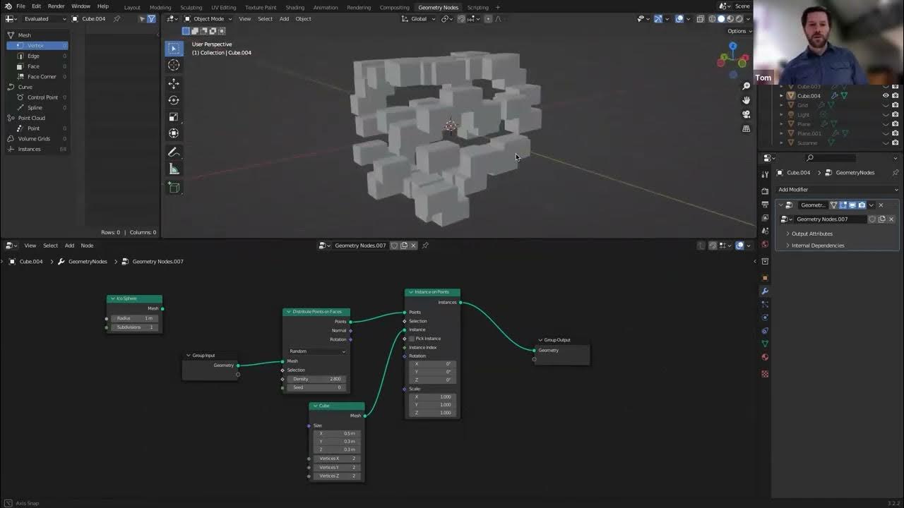 Getting Started With Blender Geometry Nodes Tutorial - YouTube