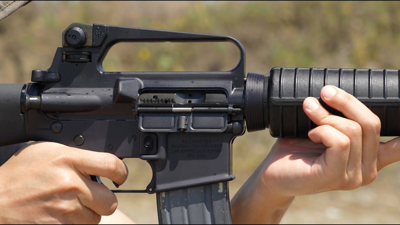 Colt AR15A2 HBAR | Static Shooting - YouTube