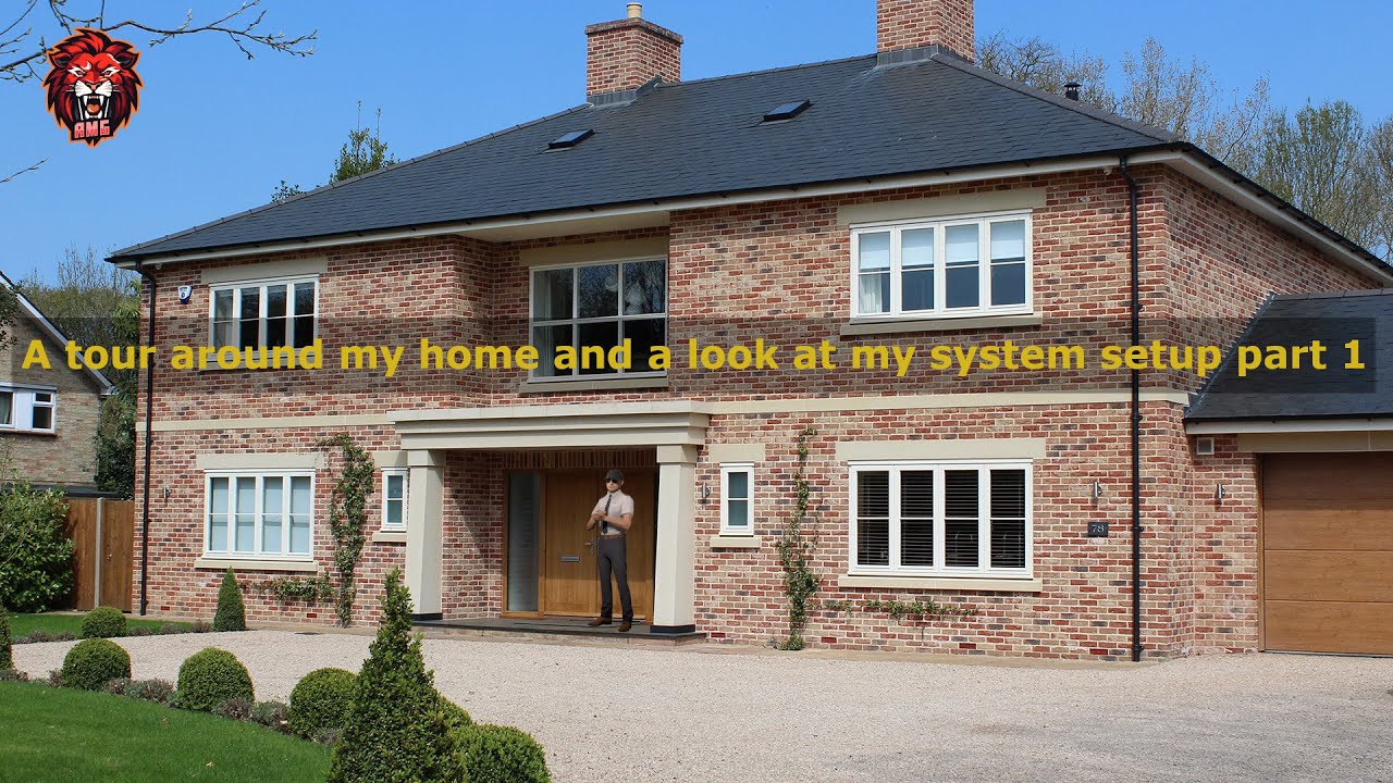 A tour around my home and a look at my system setup part 1 - YouTube