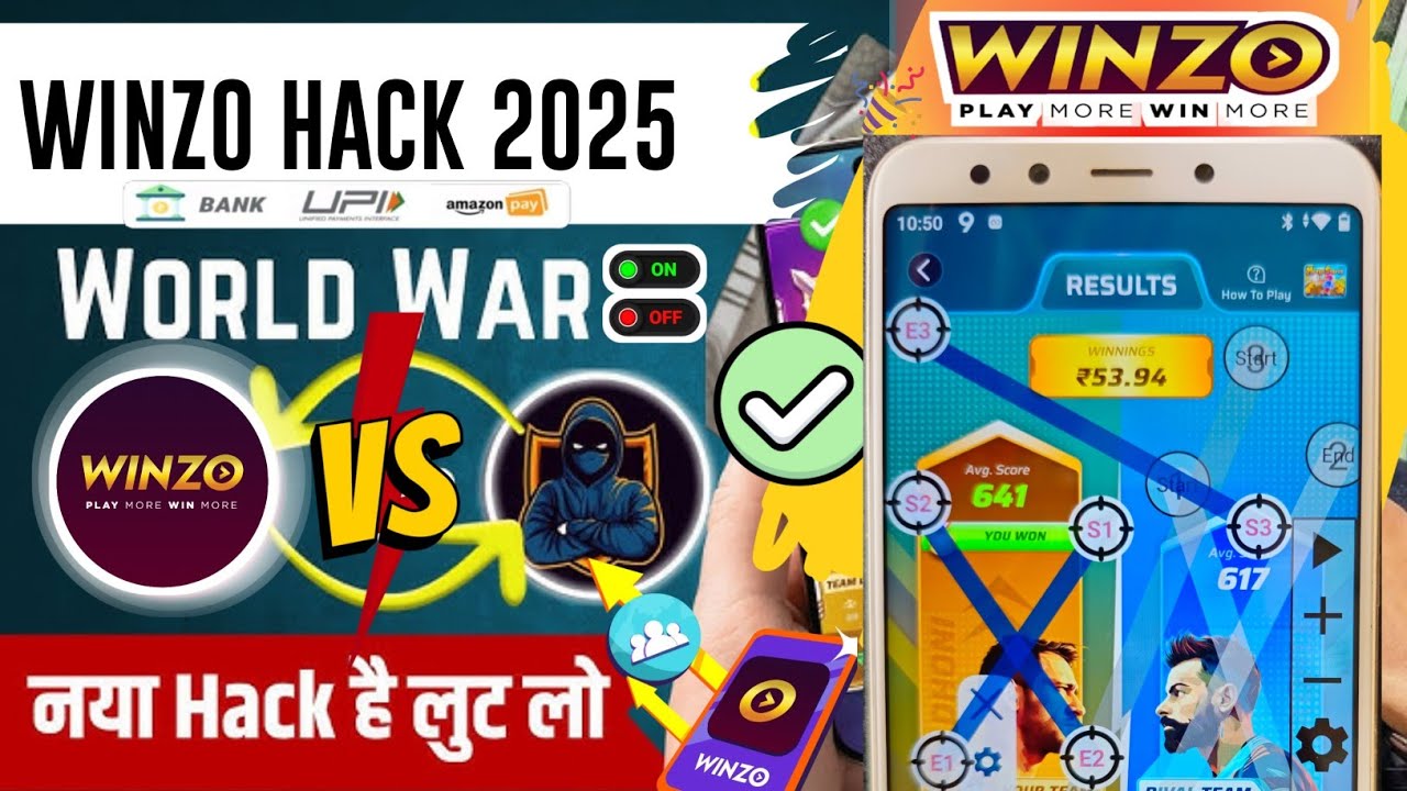 Winzo App Se Paise Kaise Kamaye | Winzo Hack 2025 | Winzo World War ...