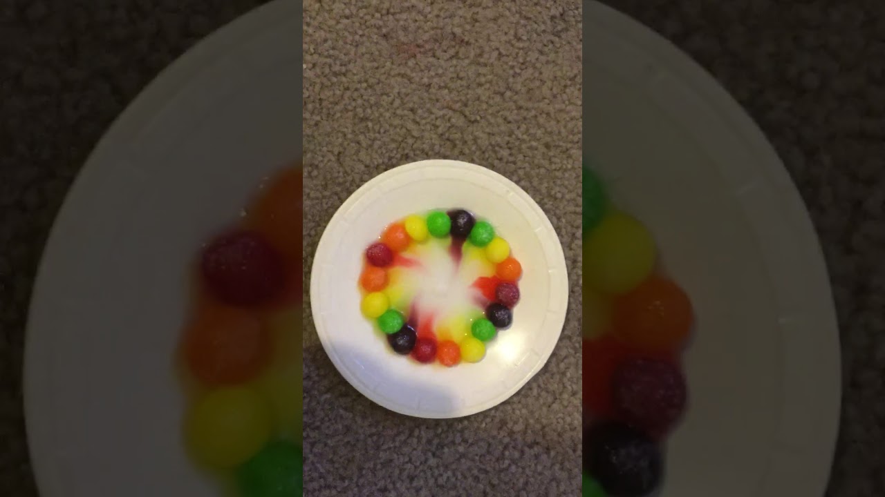 Skittles dissolving - YouTube