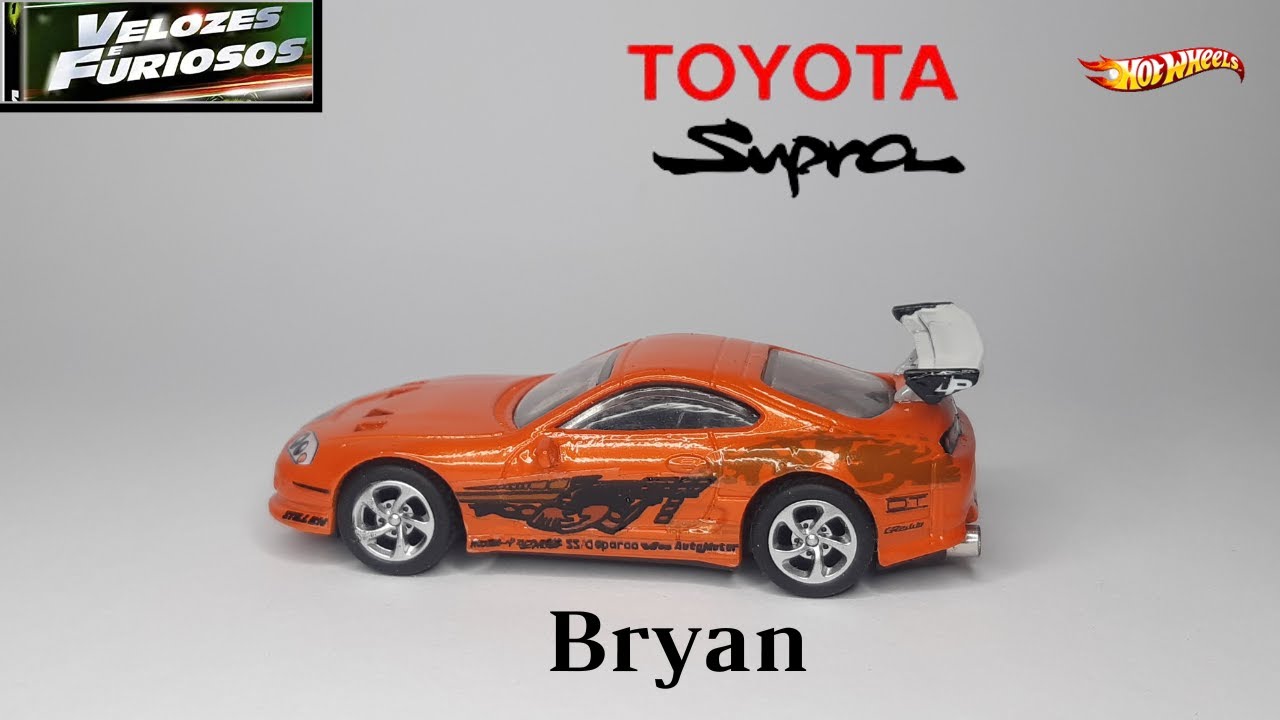 Toyota Supra BRYAN, Velozes e Furiosos Custom. - YouTube