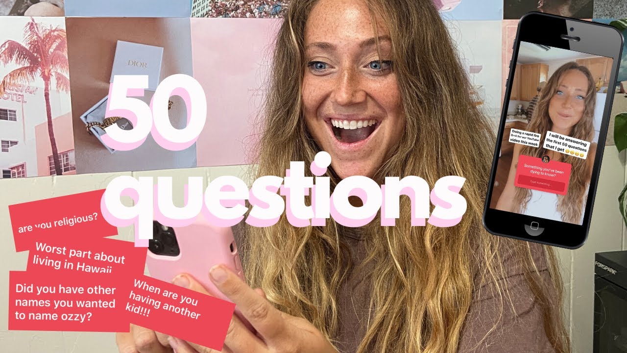 answering 50 questions as fast as I can! | Vogue style Q&A | Lo Beeston ...