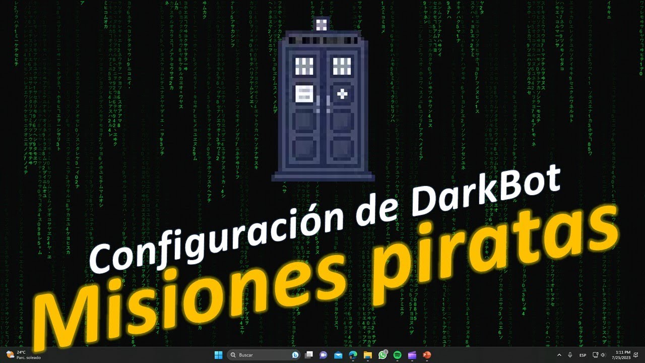 DarkBot | Configuration para Misiones Piratas - YouTube