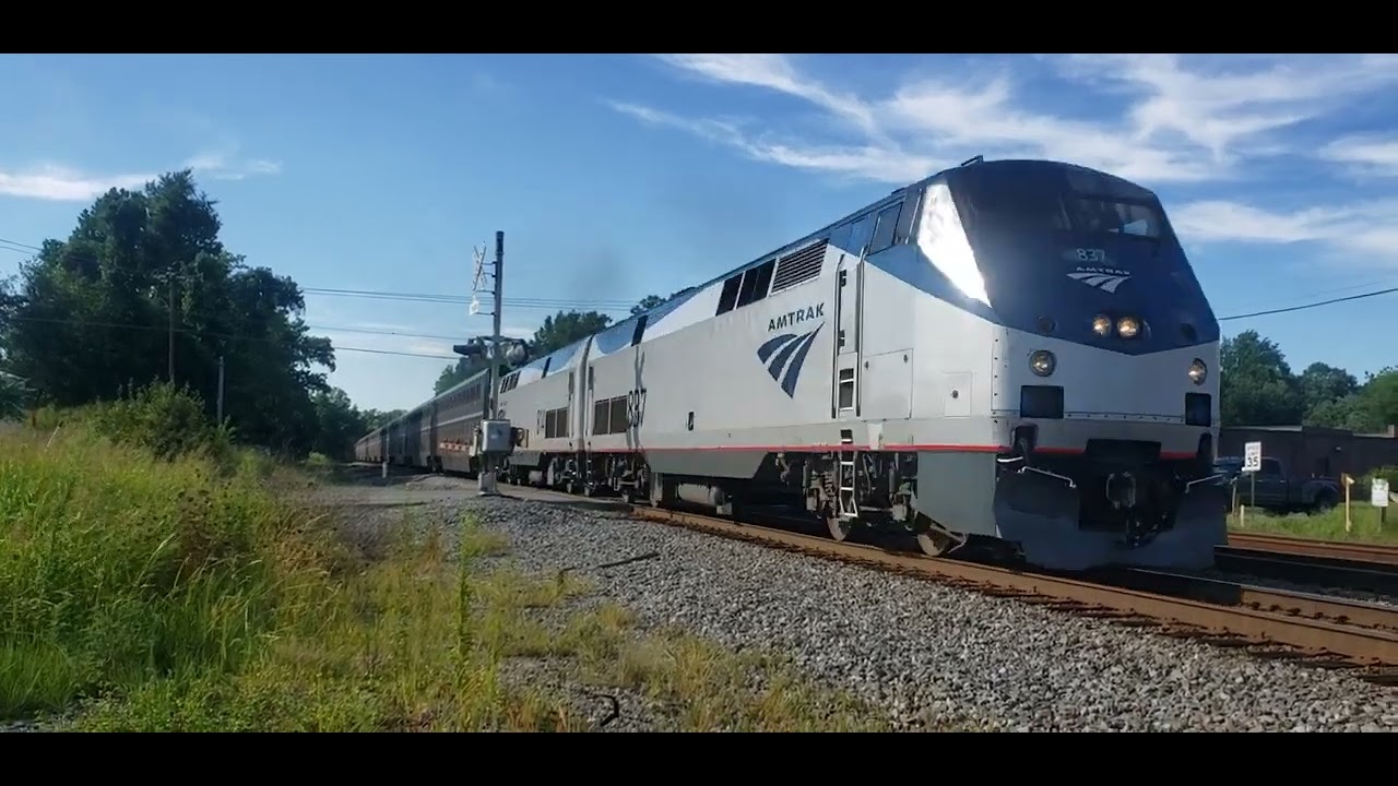 Amtrak Auto Train | Fredericksburg, VA | Aug 2022 - YouTube