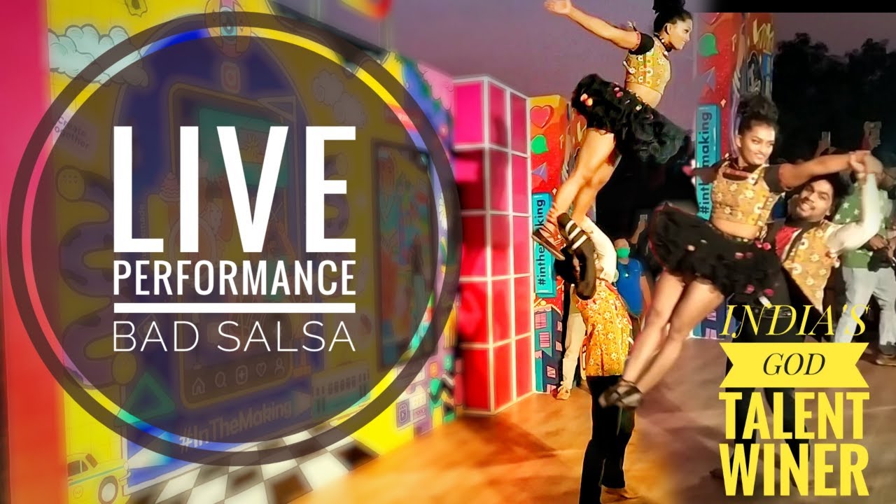 Indias Bad Salsa Live Performance in kolkata. Eco Park, India's Got ...
