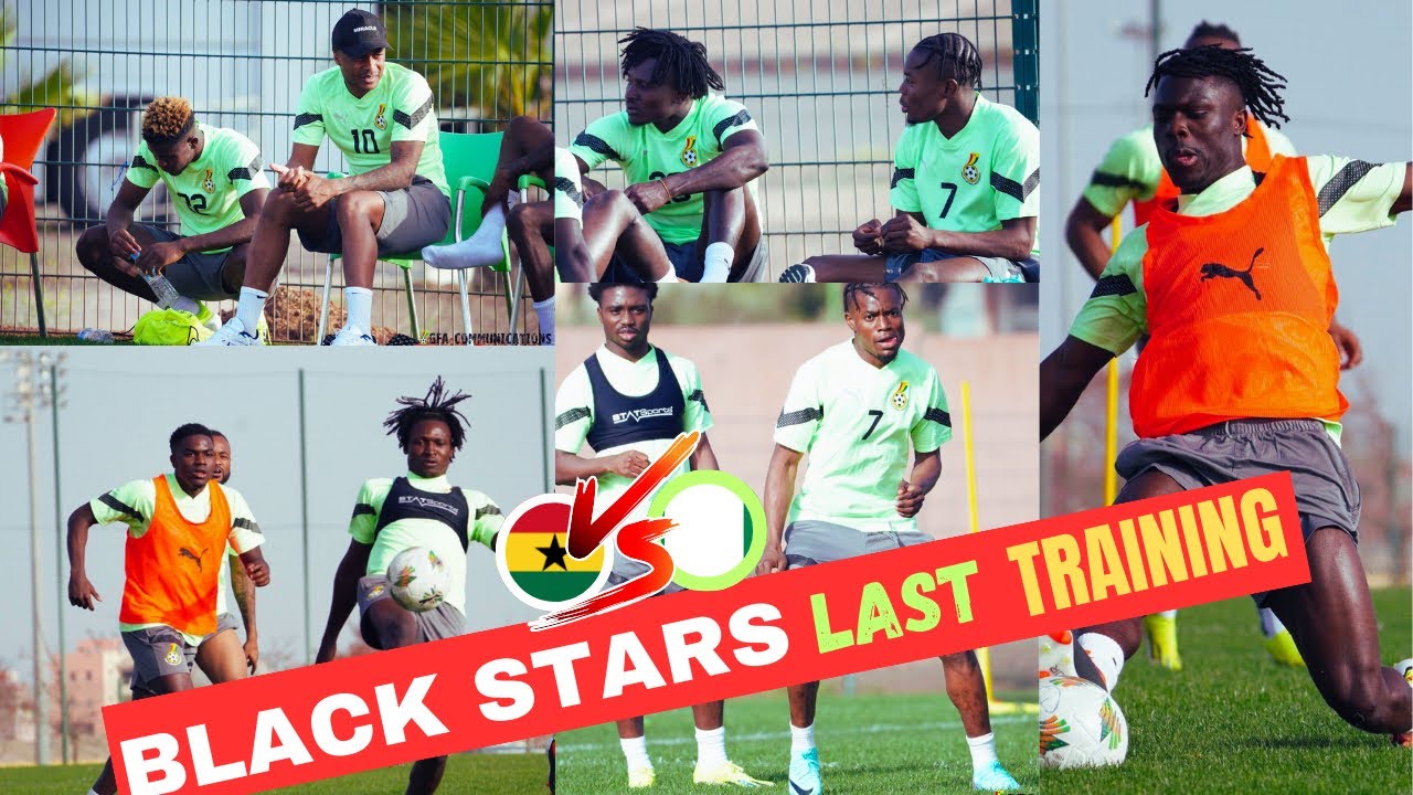 GHANA 🇬🇭 VS NIGERIA🇳🇬: BLACK STARS TO HOLD FINAL TRAINING TODAY🔥 ...