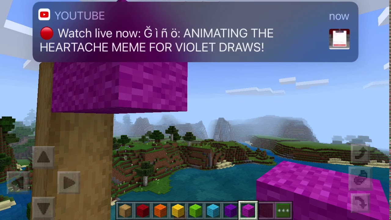 I made a pansexual flag in Minecraft (suggested by dufdre) - YouTube