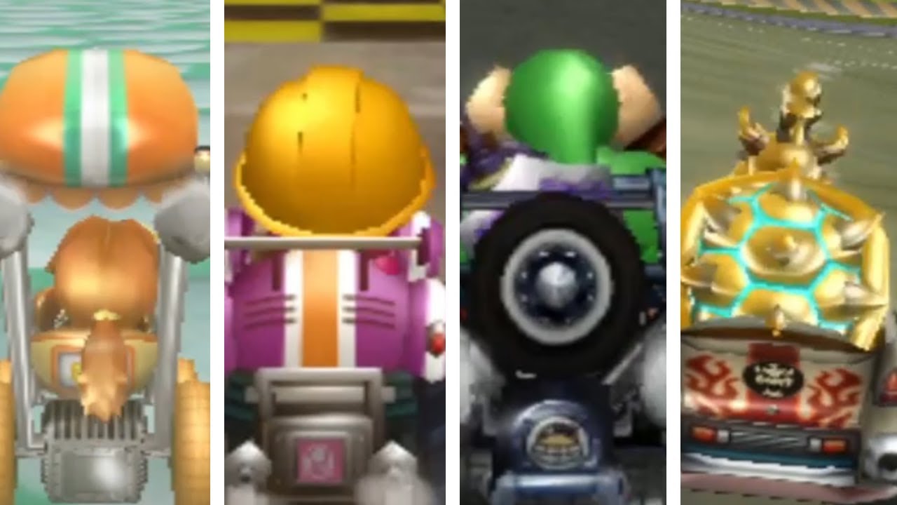 Mario Kart Wii Deluxe v6.0 Purple Edition - All Characters Losing ...