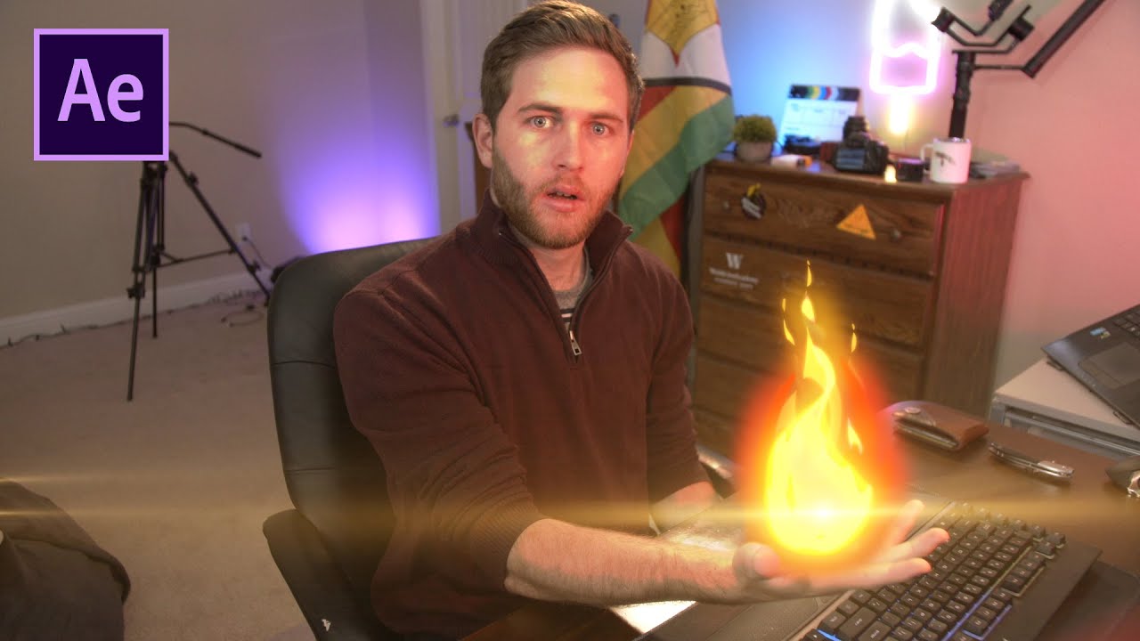 Fireball Effect for Beginners - After Effects Tutorial - YouTube