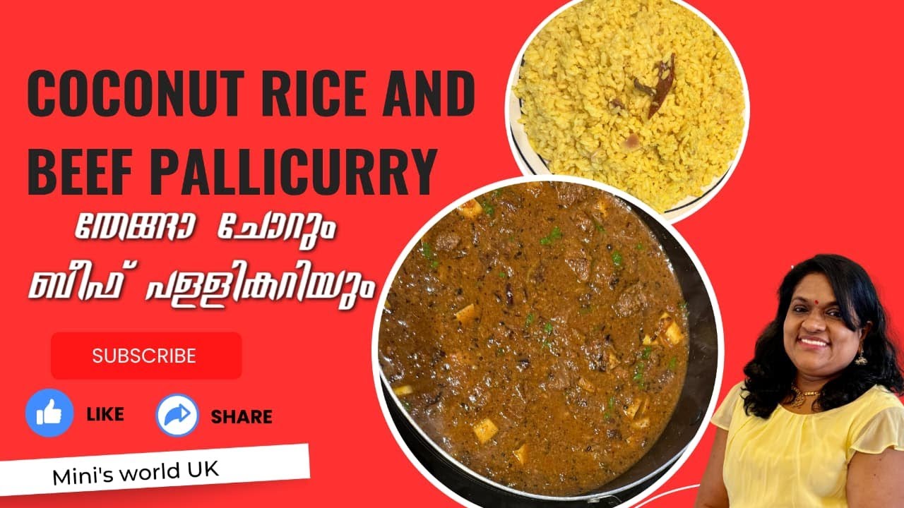 Coconut Rice and Beef Palli Curry - YouTube