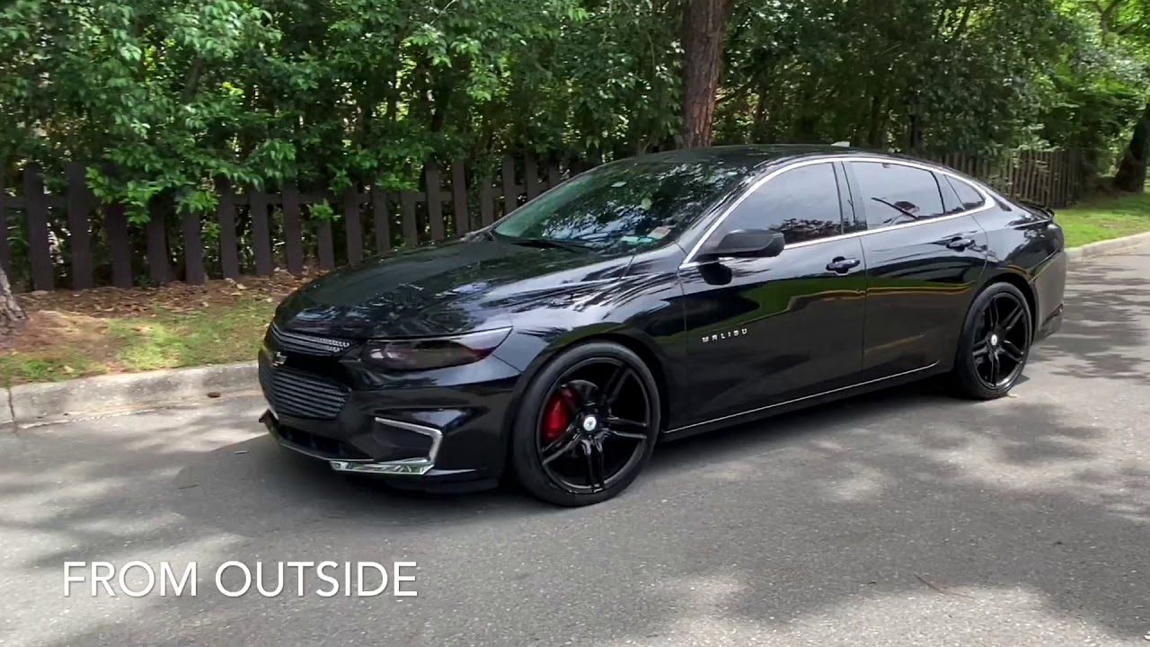 STRAIGHT PIPED CHEVROLET MALIBU - YouTube