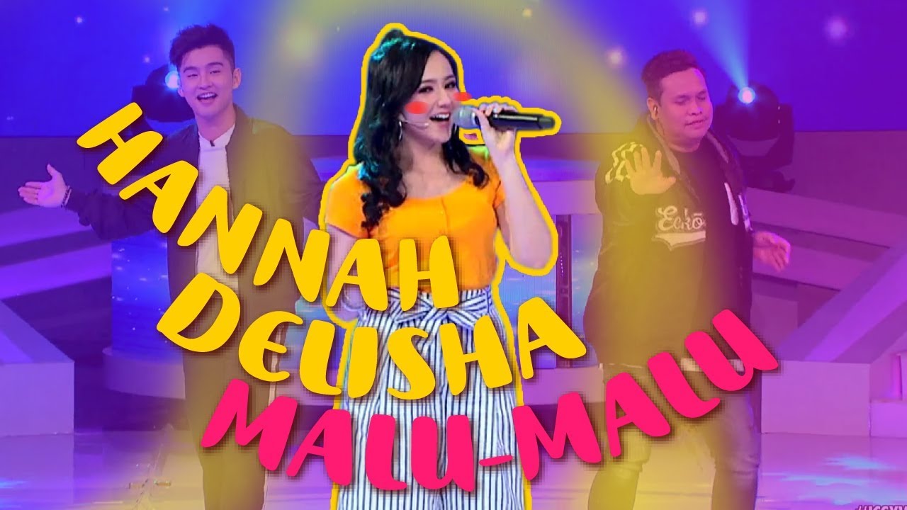 Hannah Delisha malu - malu kena panggil naik stage | #ICSYVMY - YouTube