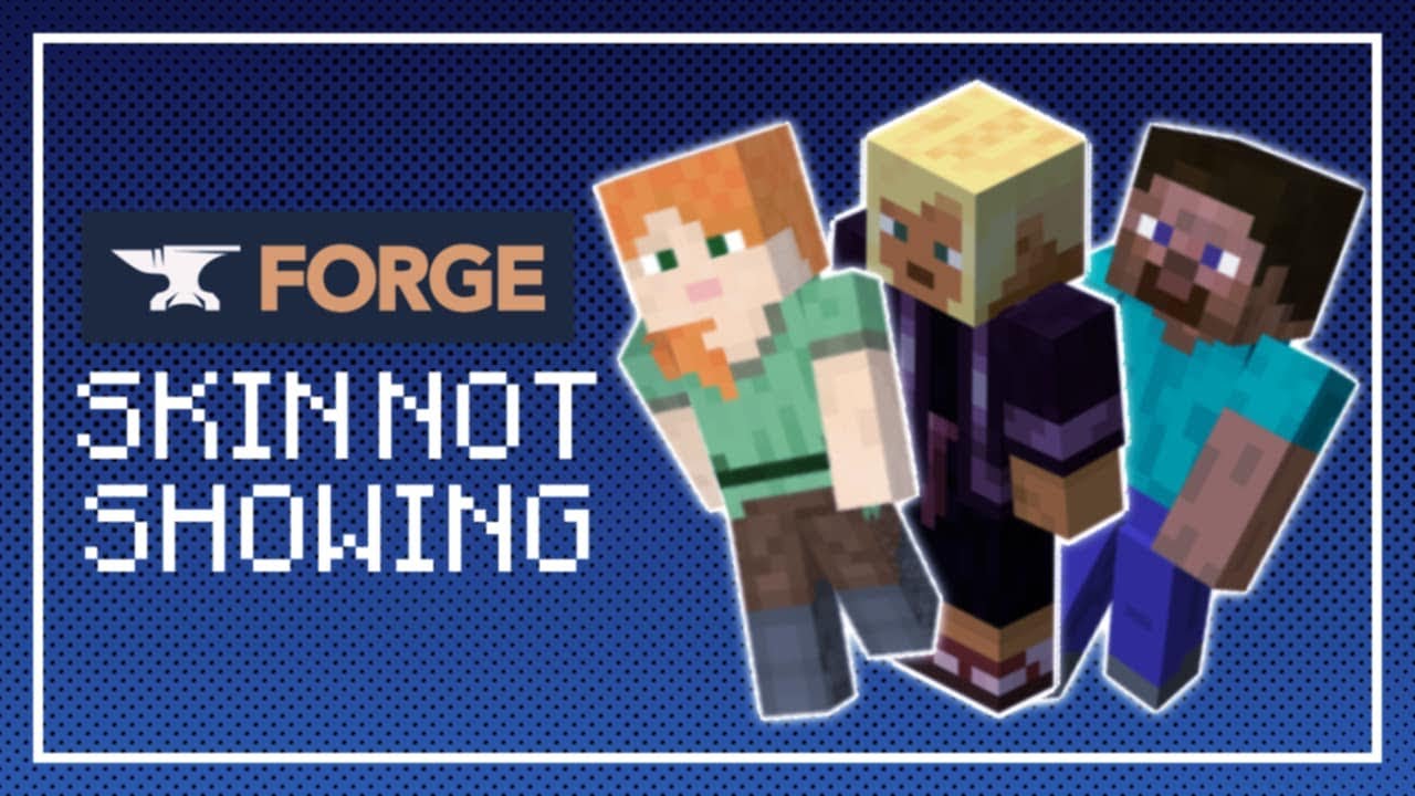 [FIX] Forge Launcher Not Showing Minecraft Skin | 1.18-1.21+ - YouTube