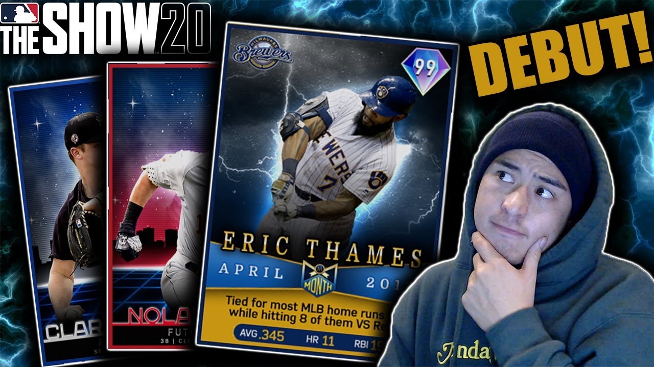 FINALLY... 99 ERIC THAMES DEBUT!! This Card Has Some POP!! MLB the Show ...