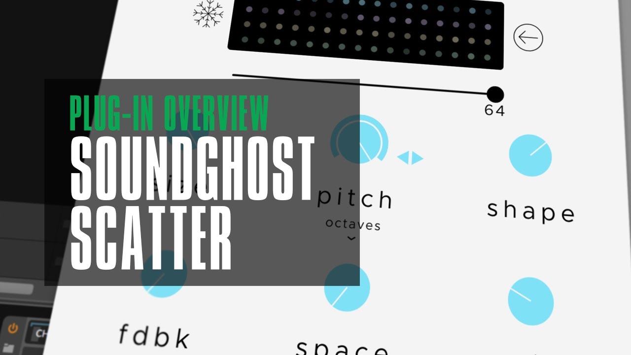 Scatter by @SoundGhost - A simple grain cloud VST Plug-in - YouTube