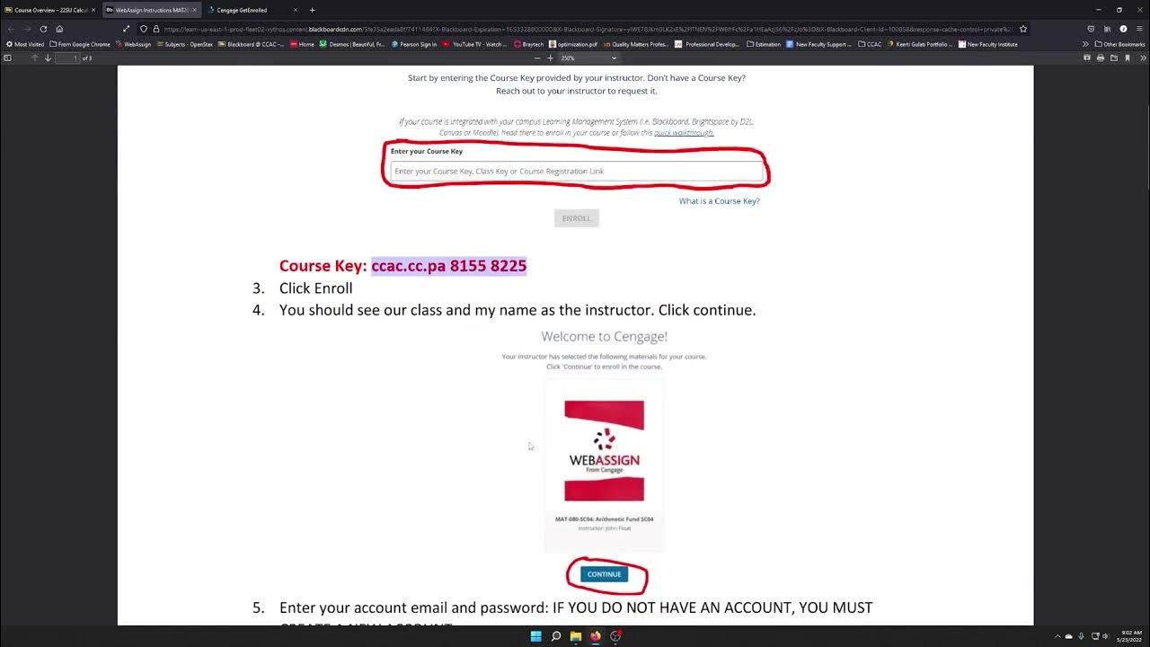 Course Introduction and WebAssign Instructions - YouTube