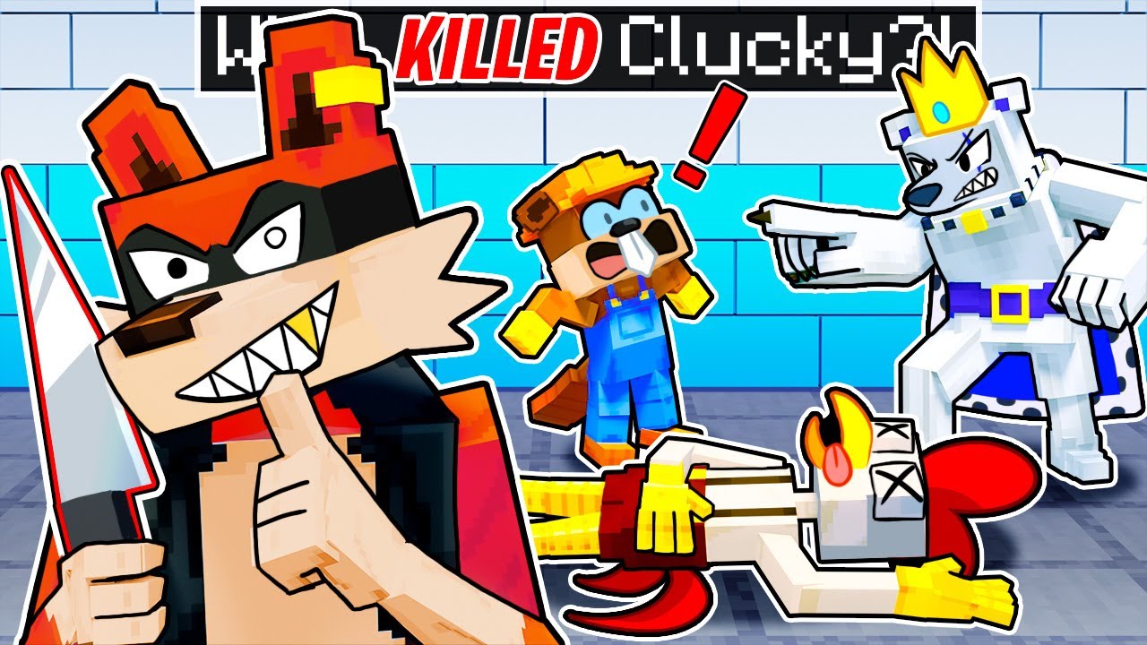 Who KILLED CLUCKY in Minecraft?! - YouTube
