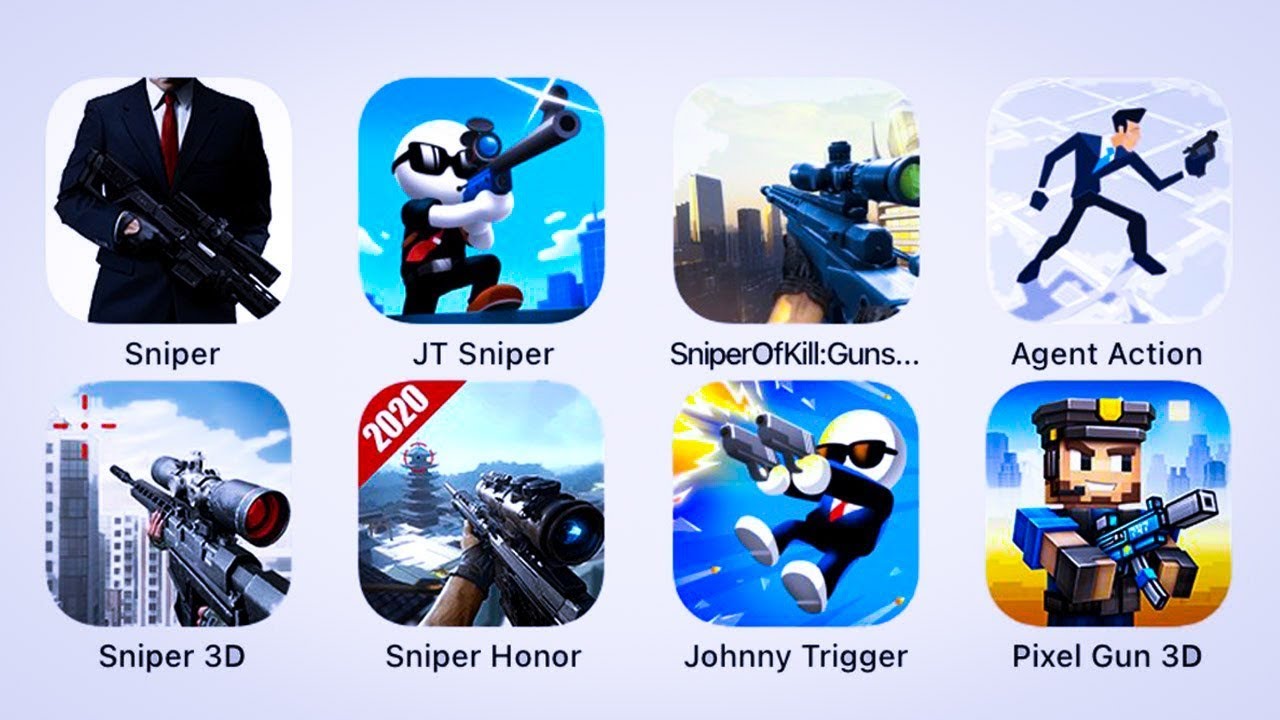 Hitman Sniper, JT Sniper, Sniper Of Kill, Agent Action, Sniper 3D ...