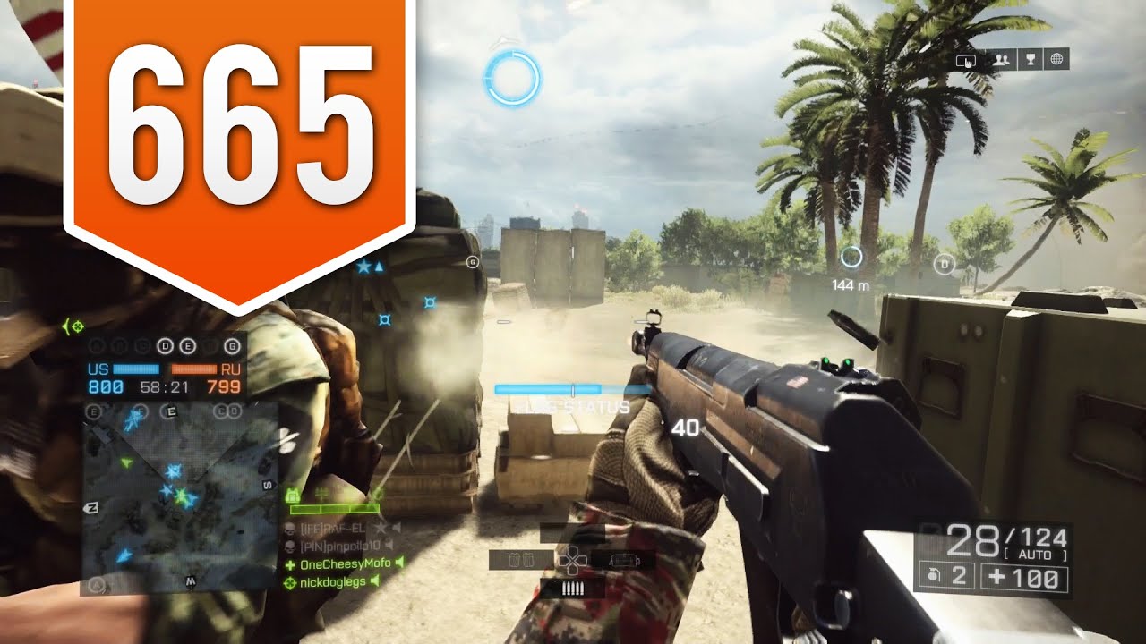 BATTLEFIELD 4 (PS4) - Road to Max Rank - Live Multiplayer Gameplay #665 ...