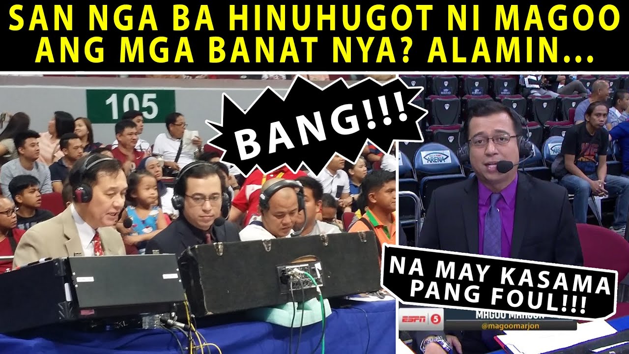 MAGOO MARJON STORY: Ang pinaka-MAINGAY na Commentator sa PBA! | PBA ...