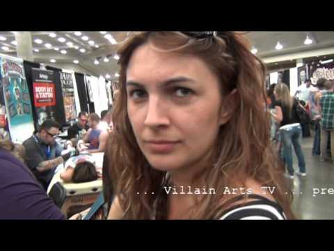 "gentle" Jay Blondel at Villain Arts Shows - YouTube