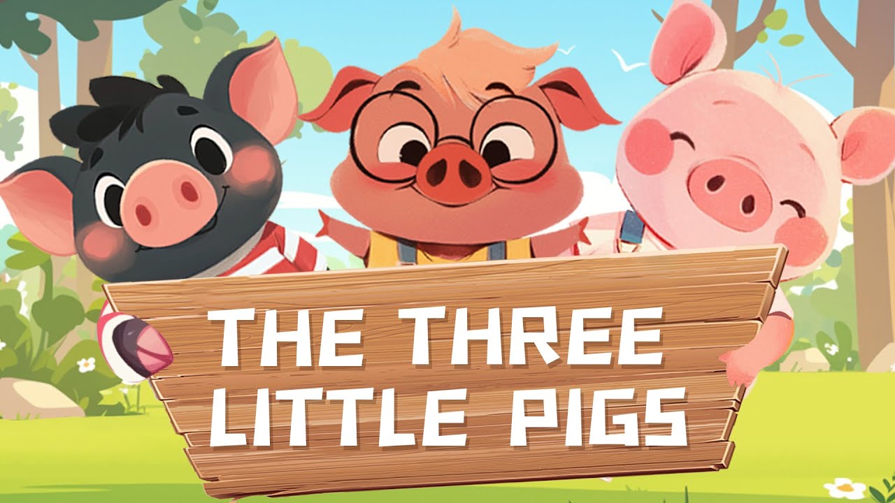 The Three Little Pigs丨Dynamic Picture Book丨Fairy Tales丨Bedtime Stories ...