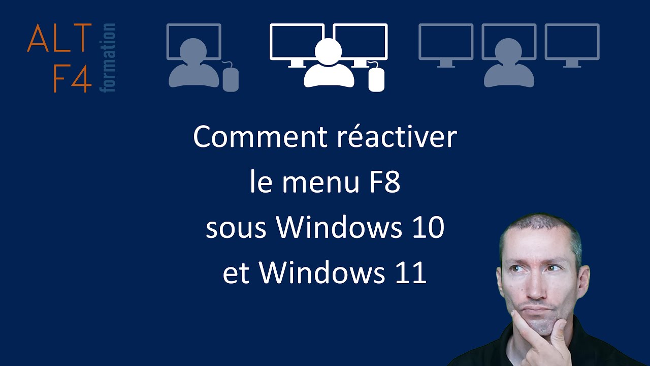 Comment réactiver le menu F8 sous Windows 10 et Windows 11 - YouTube