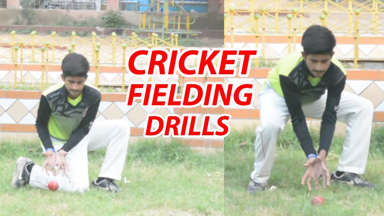 Fielding Practice | Fielding Drills | Ground Fielding - YouTube