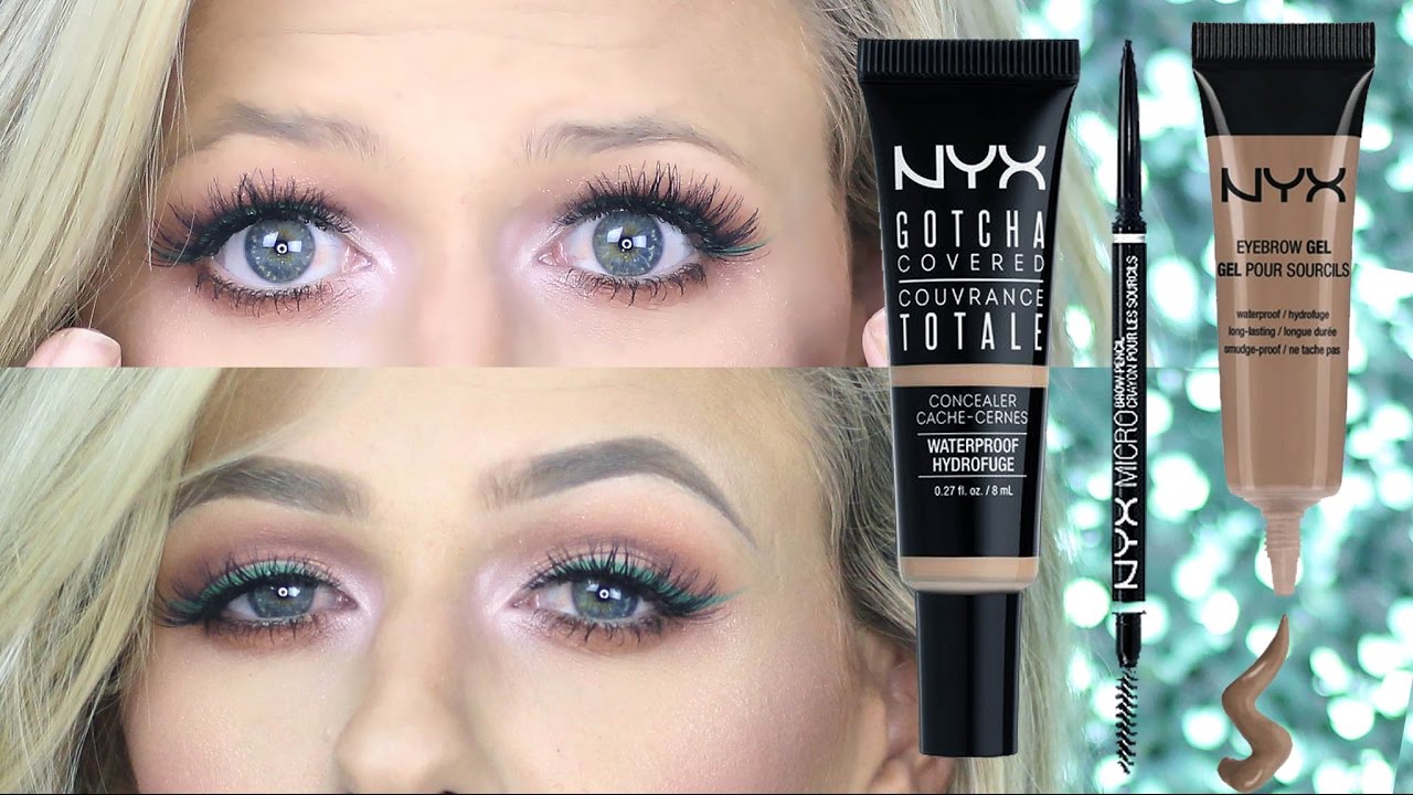 NYX cosmetics: Eyebrow Tutorial for Beginners - YouTube